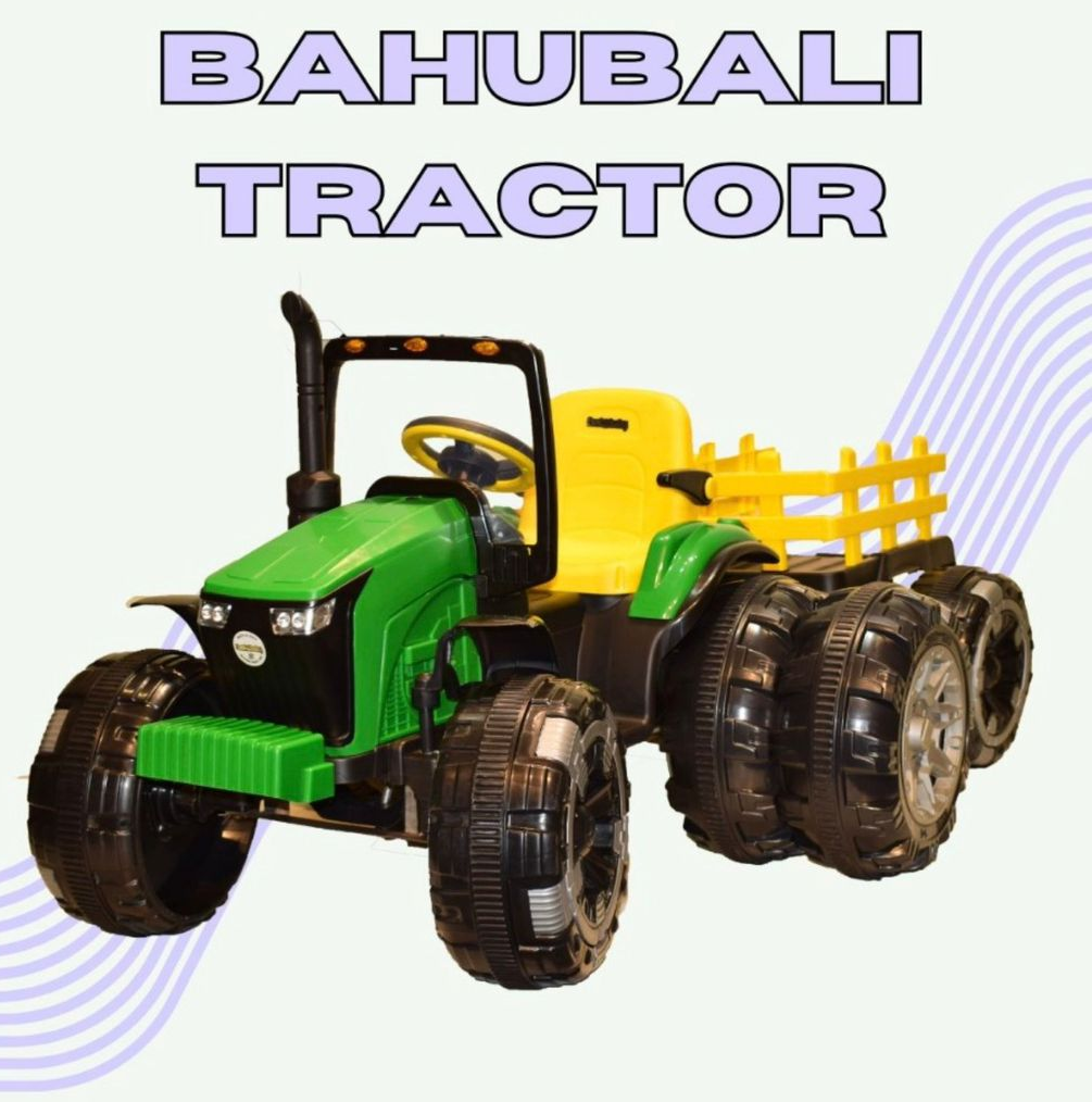 Bahubali tractor trolley Kids Electric for Kids | Sam's Toy Ahmedabad ...