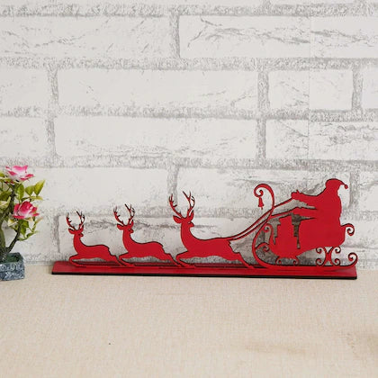 Christmas Decorations Santa Claus Figures for Table Showpiece for ...