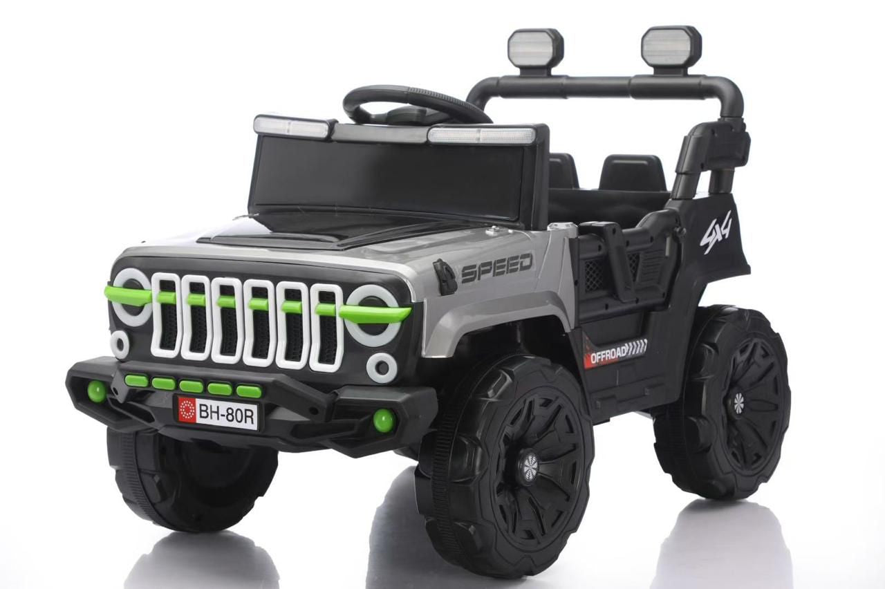 Sams Toy World | 2026 electric battery car for kids BH 80R Thar | ride ...